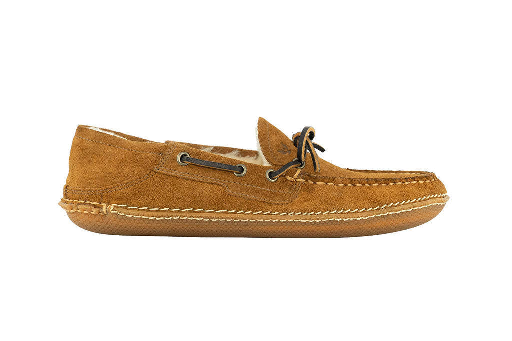 James Slipper Suede Toast – Palomo Footwear